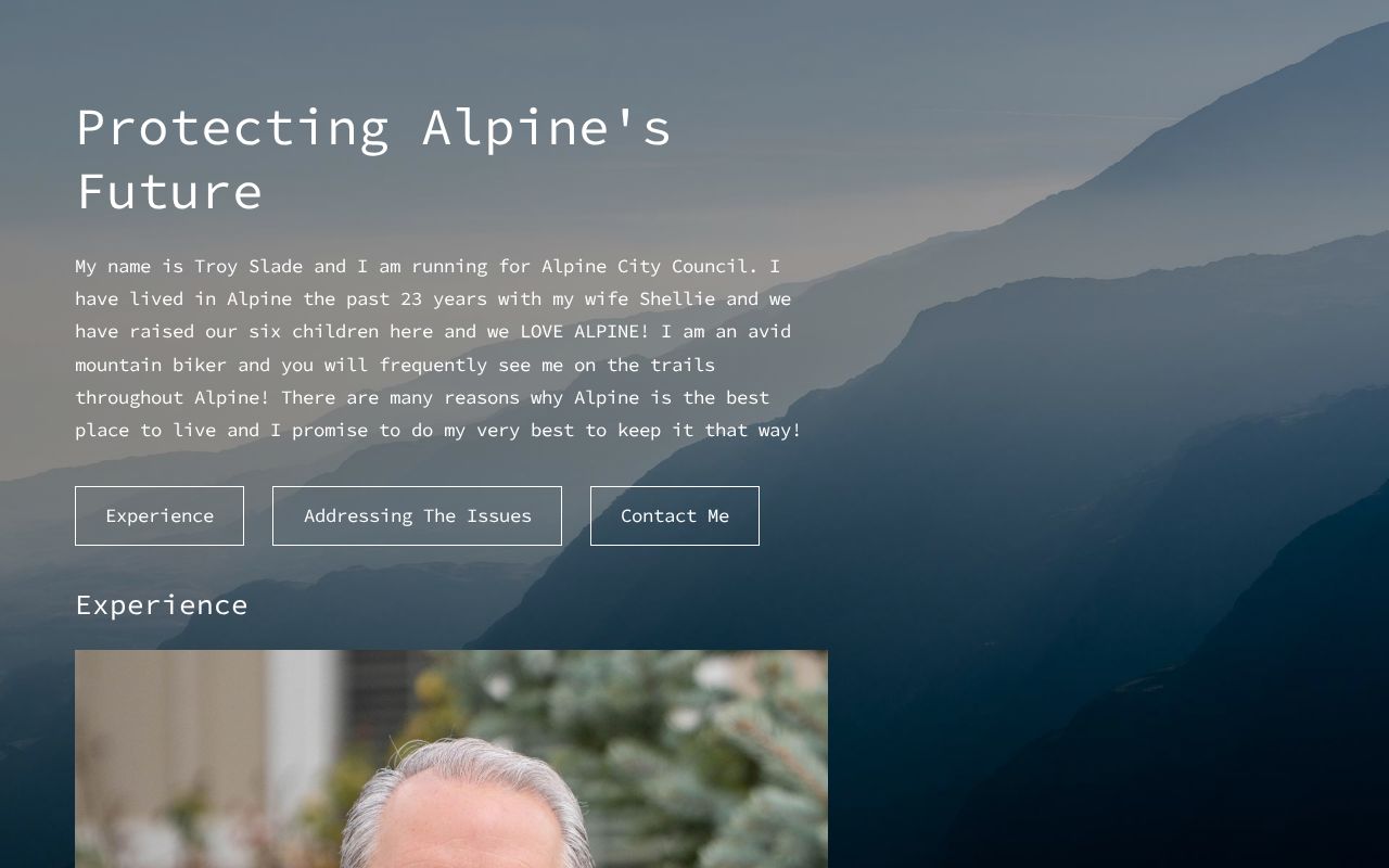 Slade for Alpine
